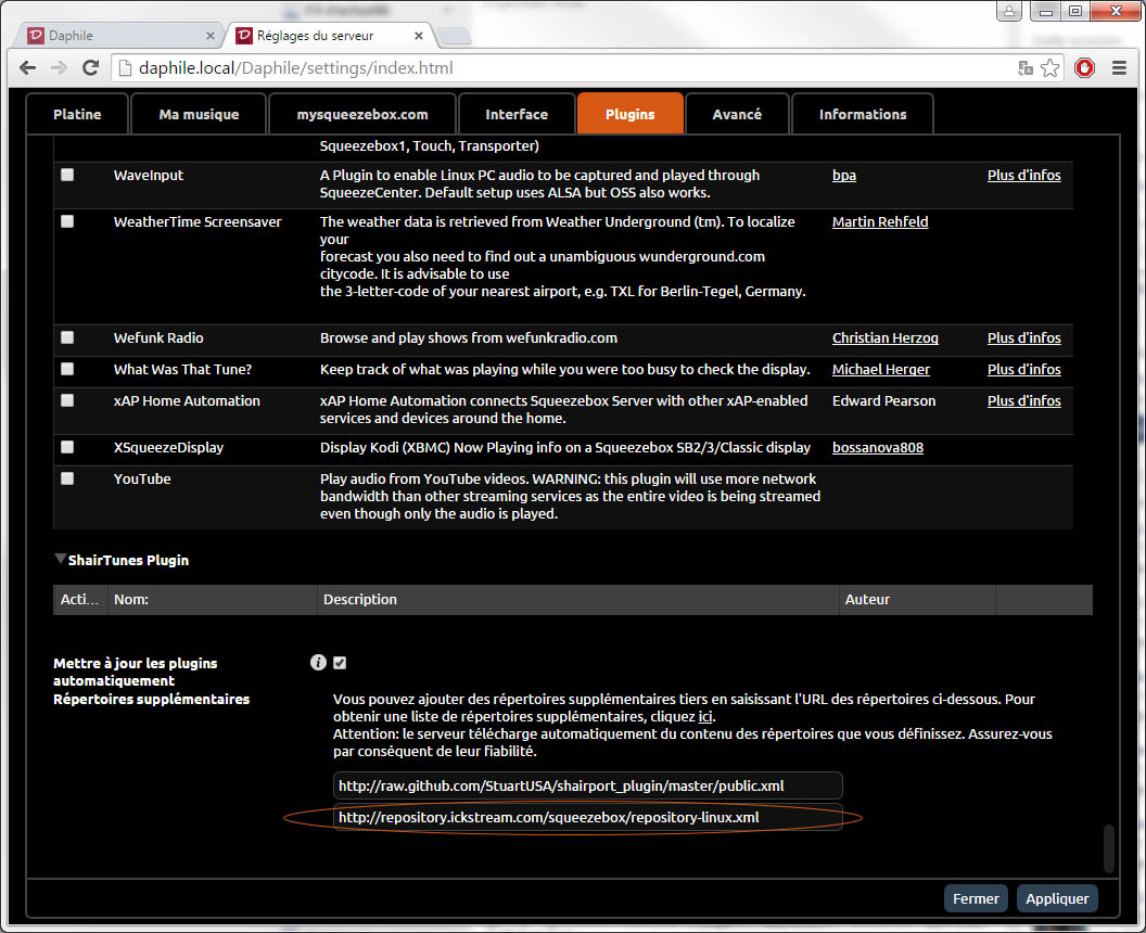 DAPHILE/NUC allons à l'essentiel :) - Enceintes et Musiques