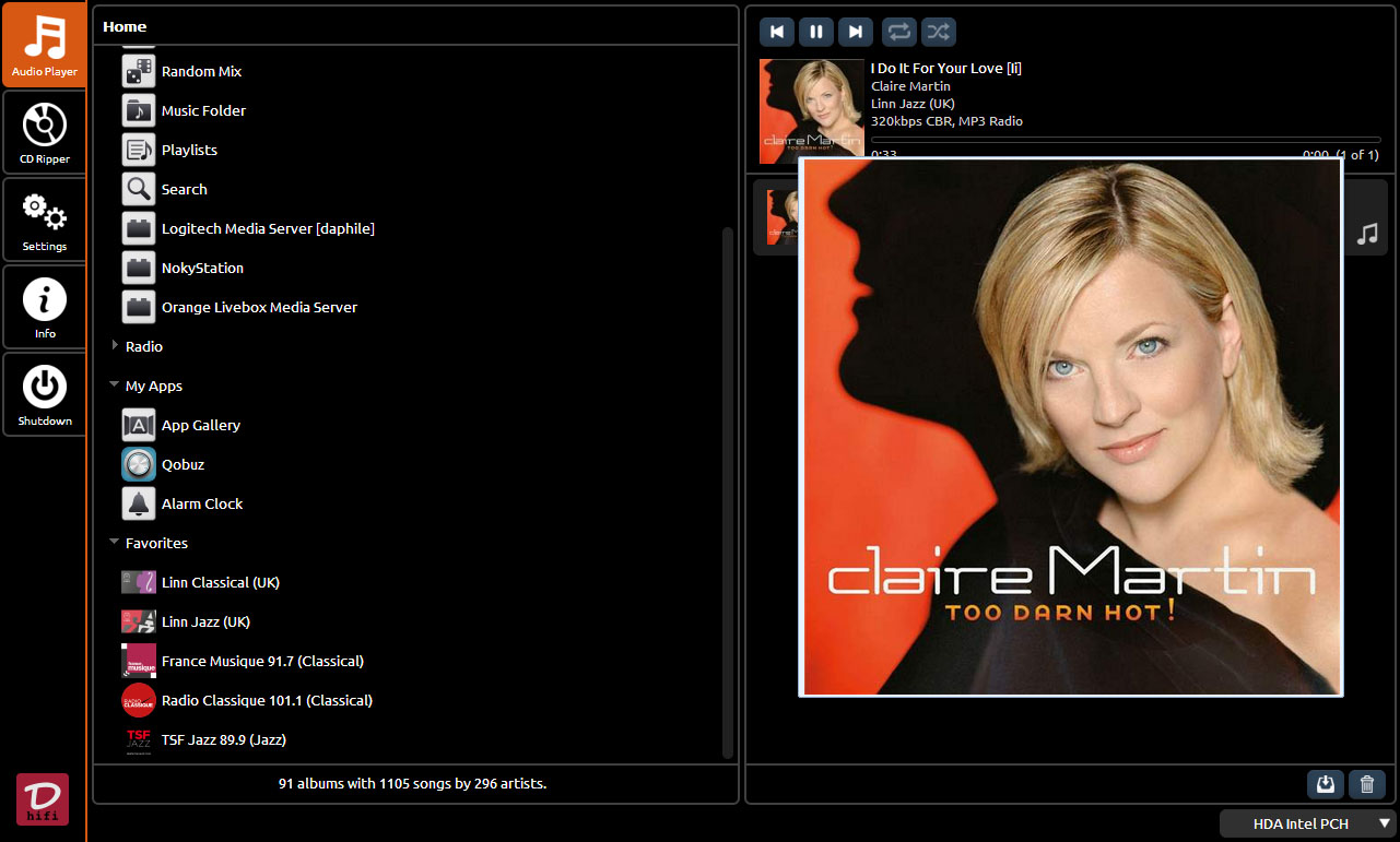 DAPHILE/NUC allons à l'essentiel :) - Enceintes et Musiques