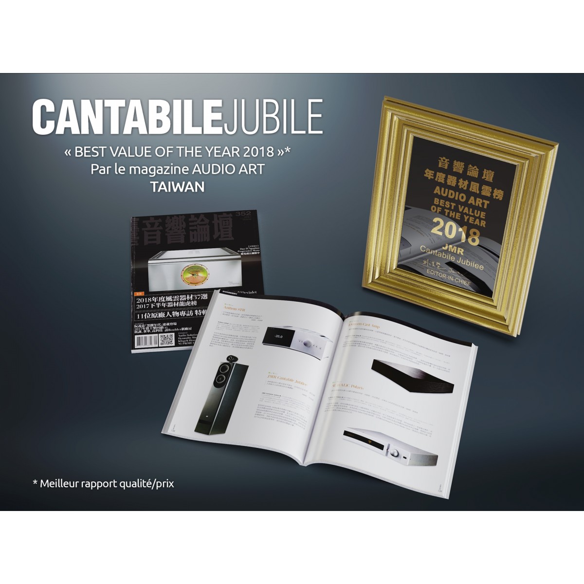 JMR Cantabile Jubilé blanches démo chez E&M à Paris