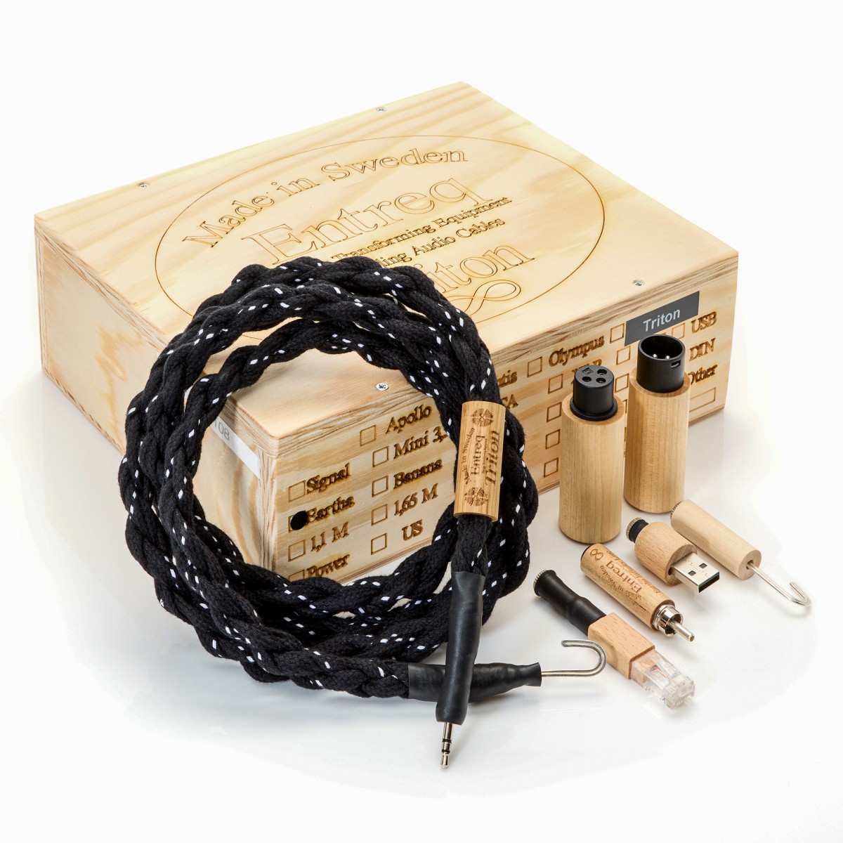 Entreq Triton Triton Digital Digital AES/EBU câbles spdif / aes-ebu chez E&M à Paris