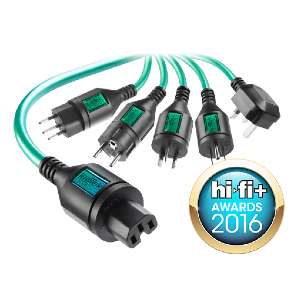 IsoTek EVO3 Initium câbles secteur chez E&M à Paris