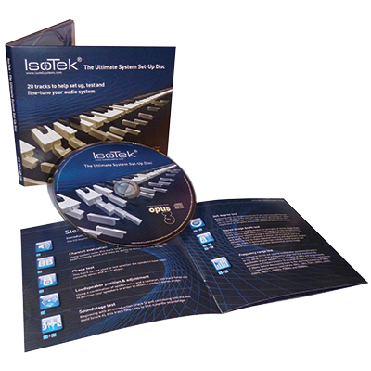IsoTek Ultimate System Set-Up Disc chez E&M à Paris